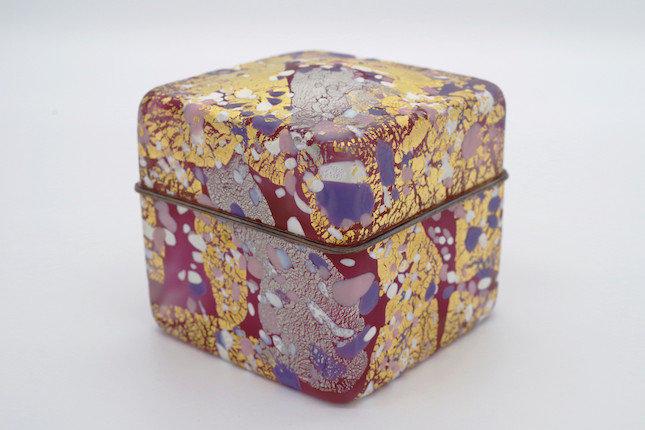 Bonhams : Kyohei Fujita (Japanese, 1921-2004) A hand blown, square ...