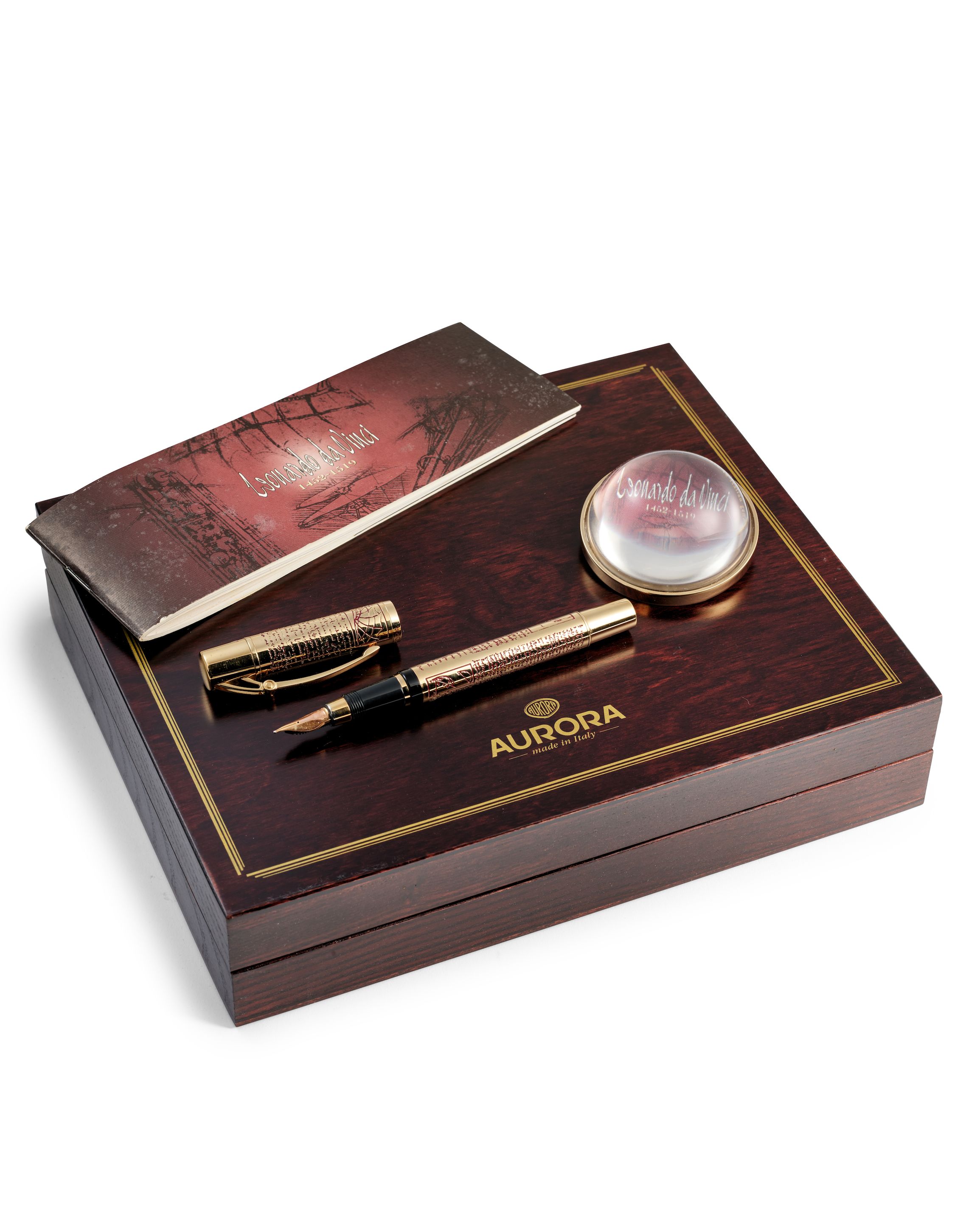 Bonhams : AURORA A LIMITED EDITION GOLD LAMINATED LEONARDO DA VINCI ...