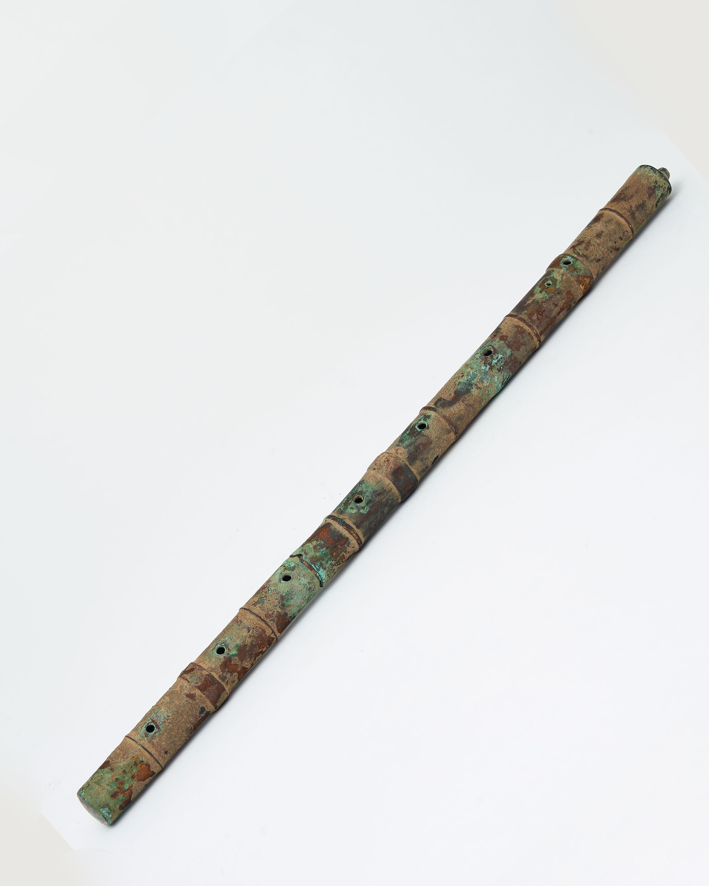 Bonhams : A bronze music instrument, chi Han dynasty