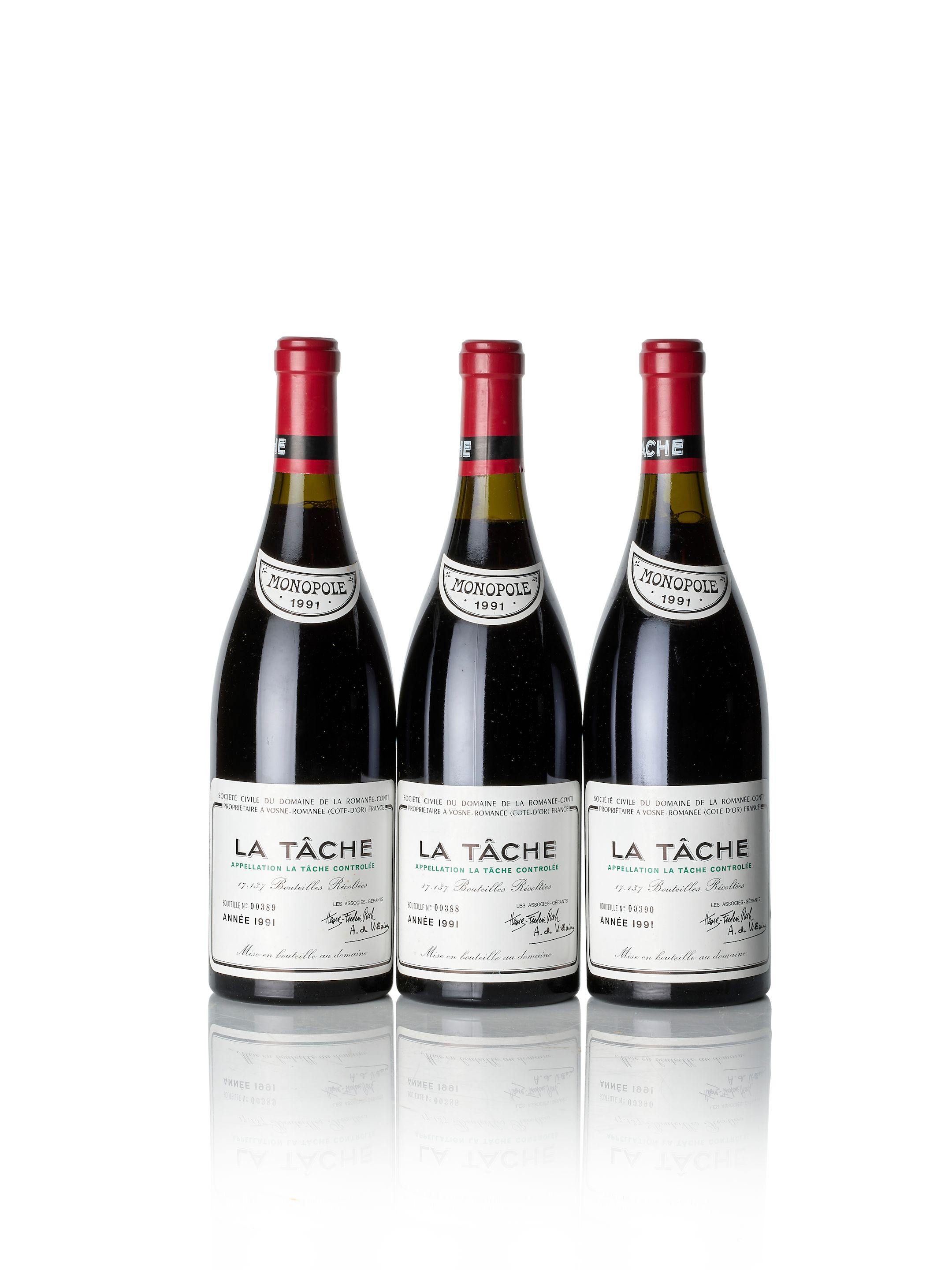 Bonhams : La Tâche 1991, Domaine de la Romanée-Conti (3)