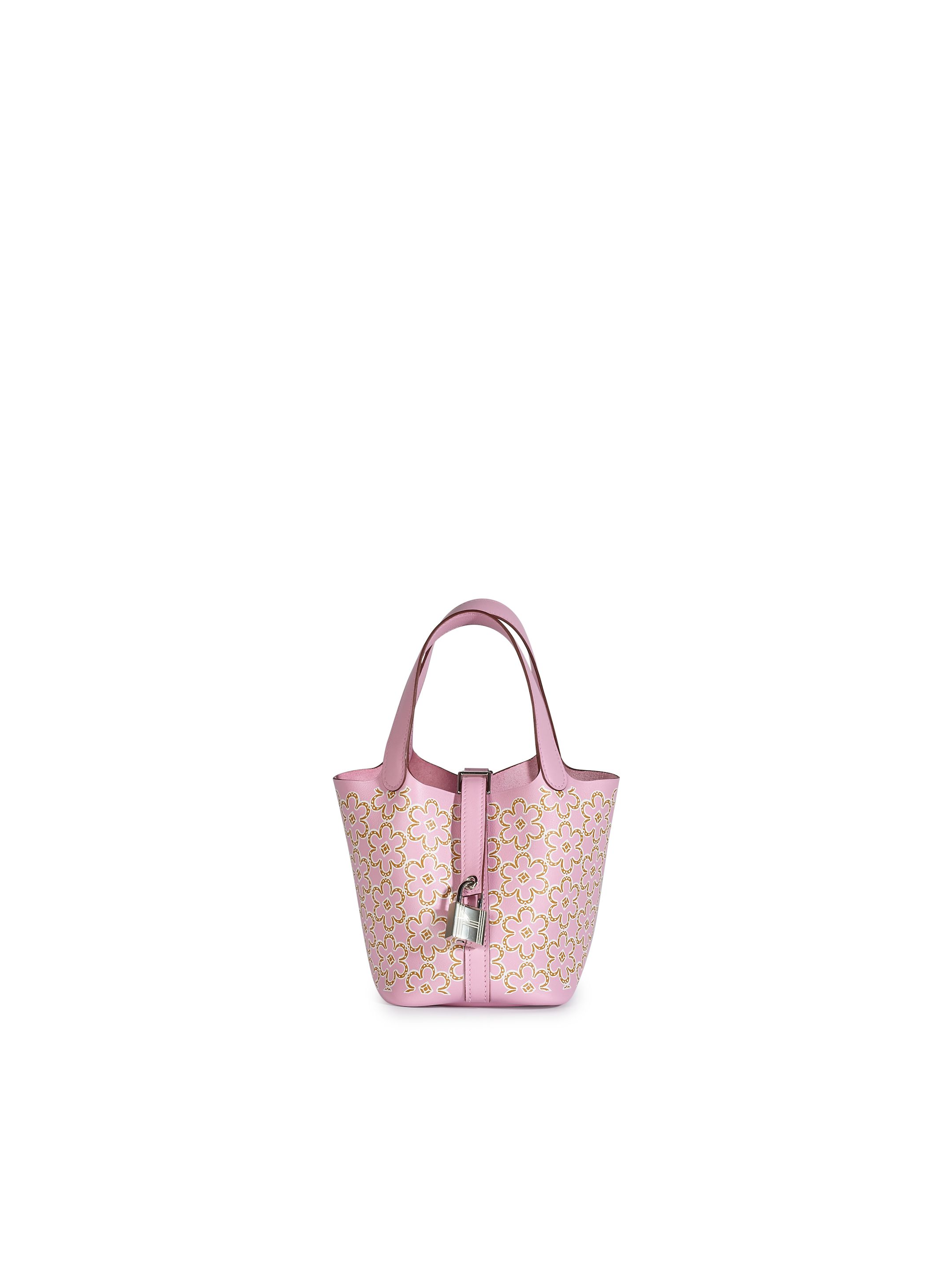 Bonhams : HERMÈS LIMITED EDITION MAUVE SYLVESTRE LUCKY DAISY SWIFT ...