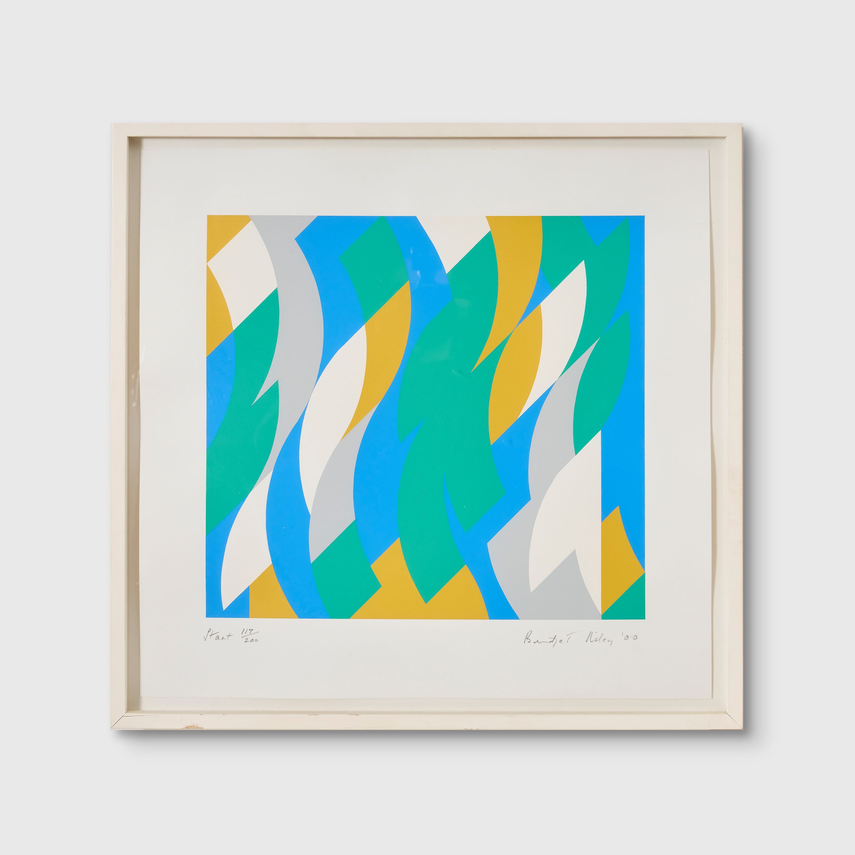 Bonhams : Bridget Riley (British, born 1931) Start, 2000 47.5 x 49.0cm ...