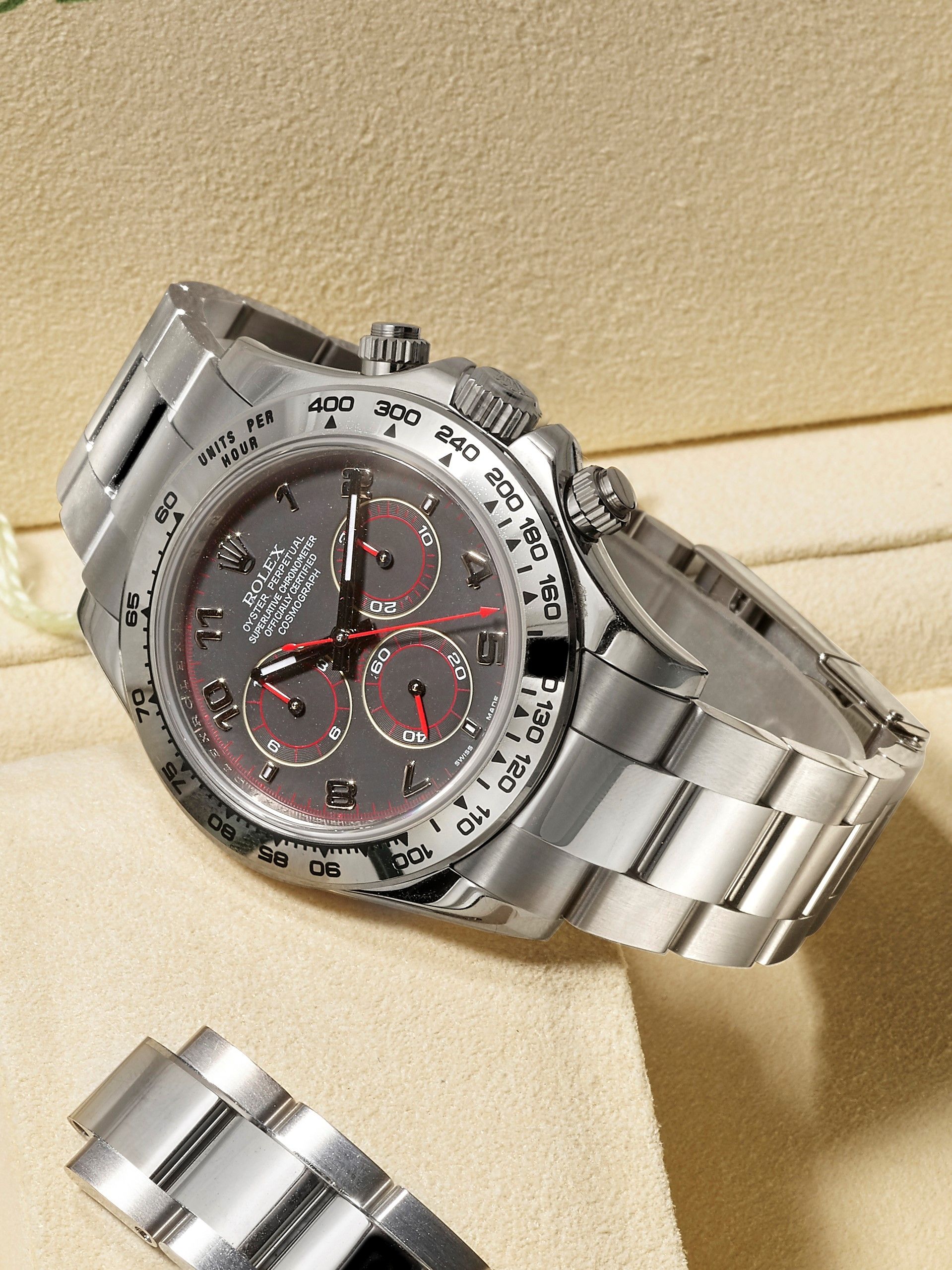 Bonhams : ROLEX COSMOGRAPH DAYTONA, REF.116509, A WHITE GOLD ...