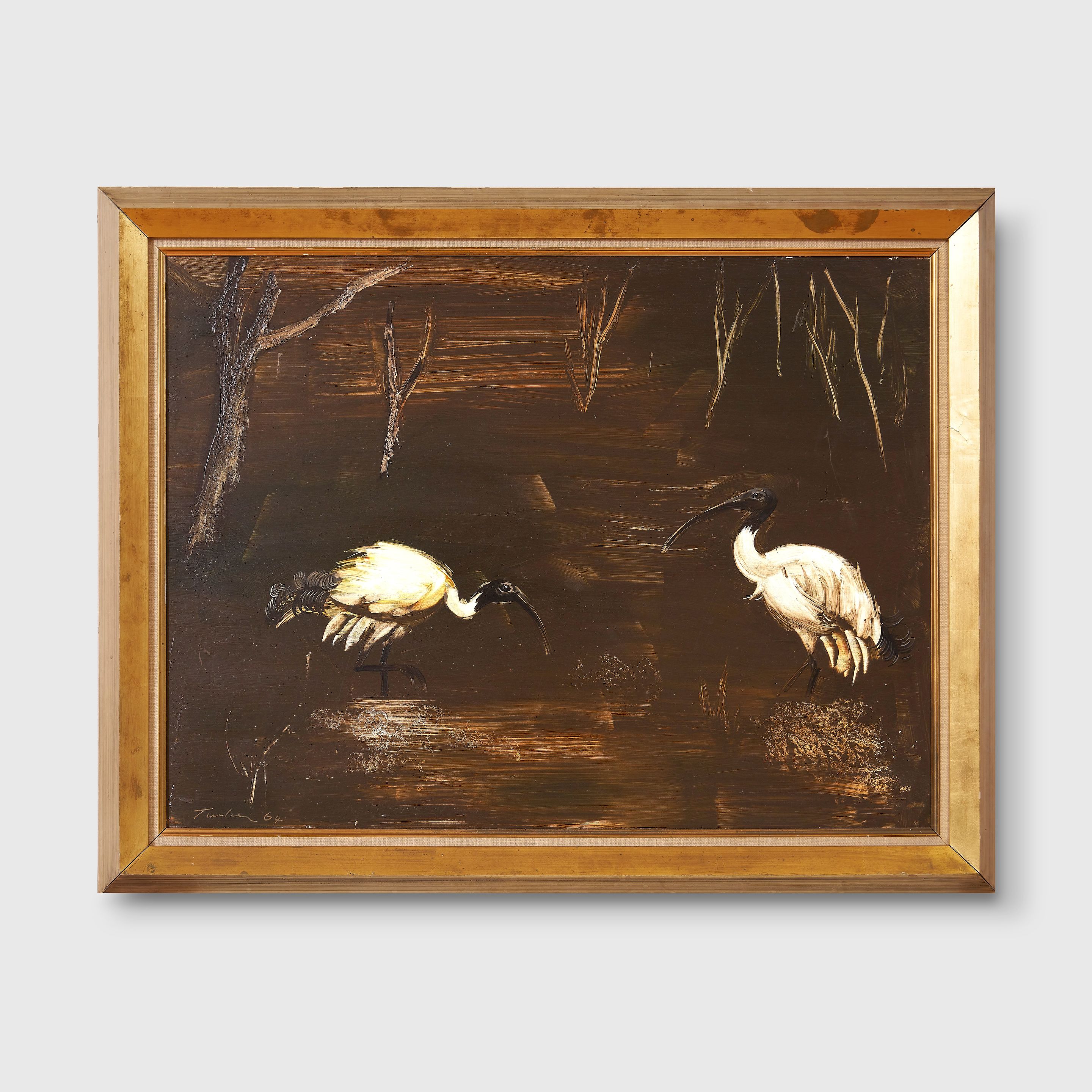 Bonhams : Albert Tucker (1914-1999) Ibises, 1964