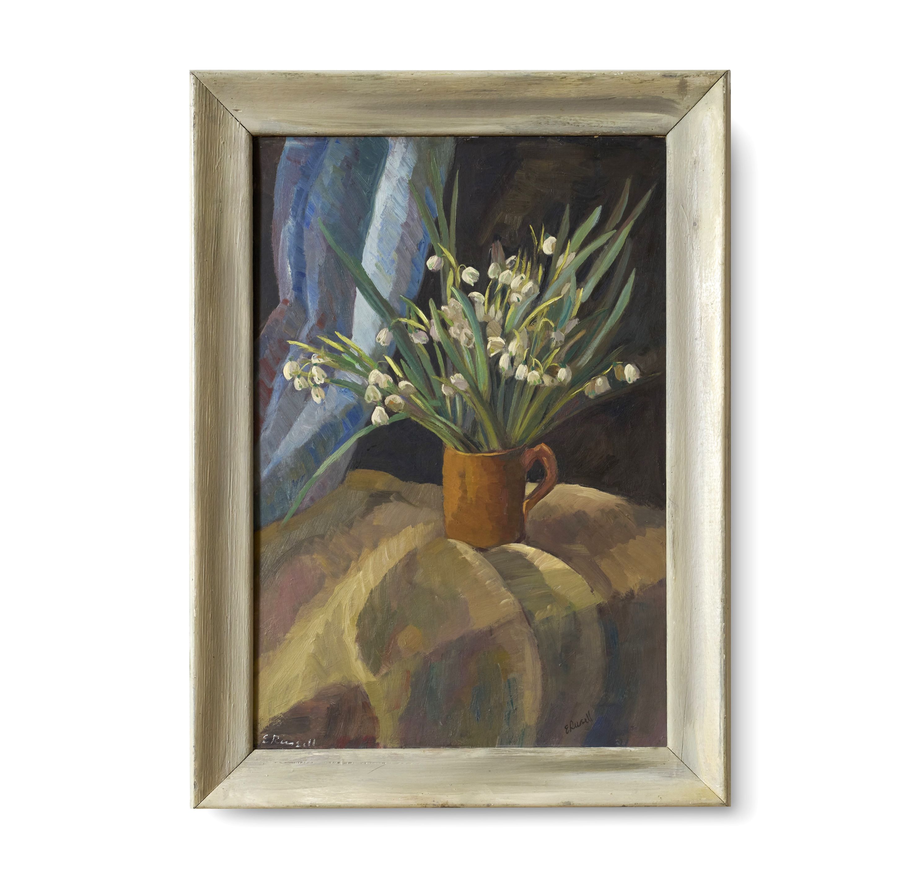 Bonhams : Elsa Russell (Australian, 1909-1997) Still Life, Snow Drops