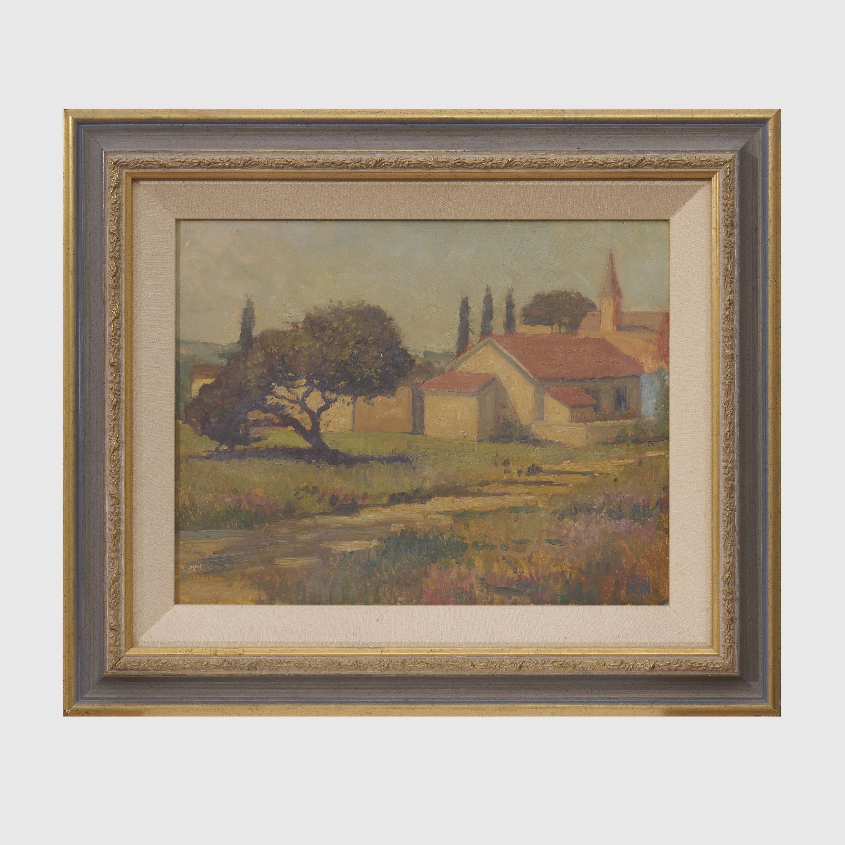 Bonhams : Rupert Bunny (1864-1947) French village