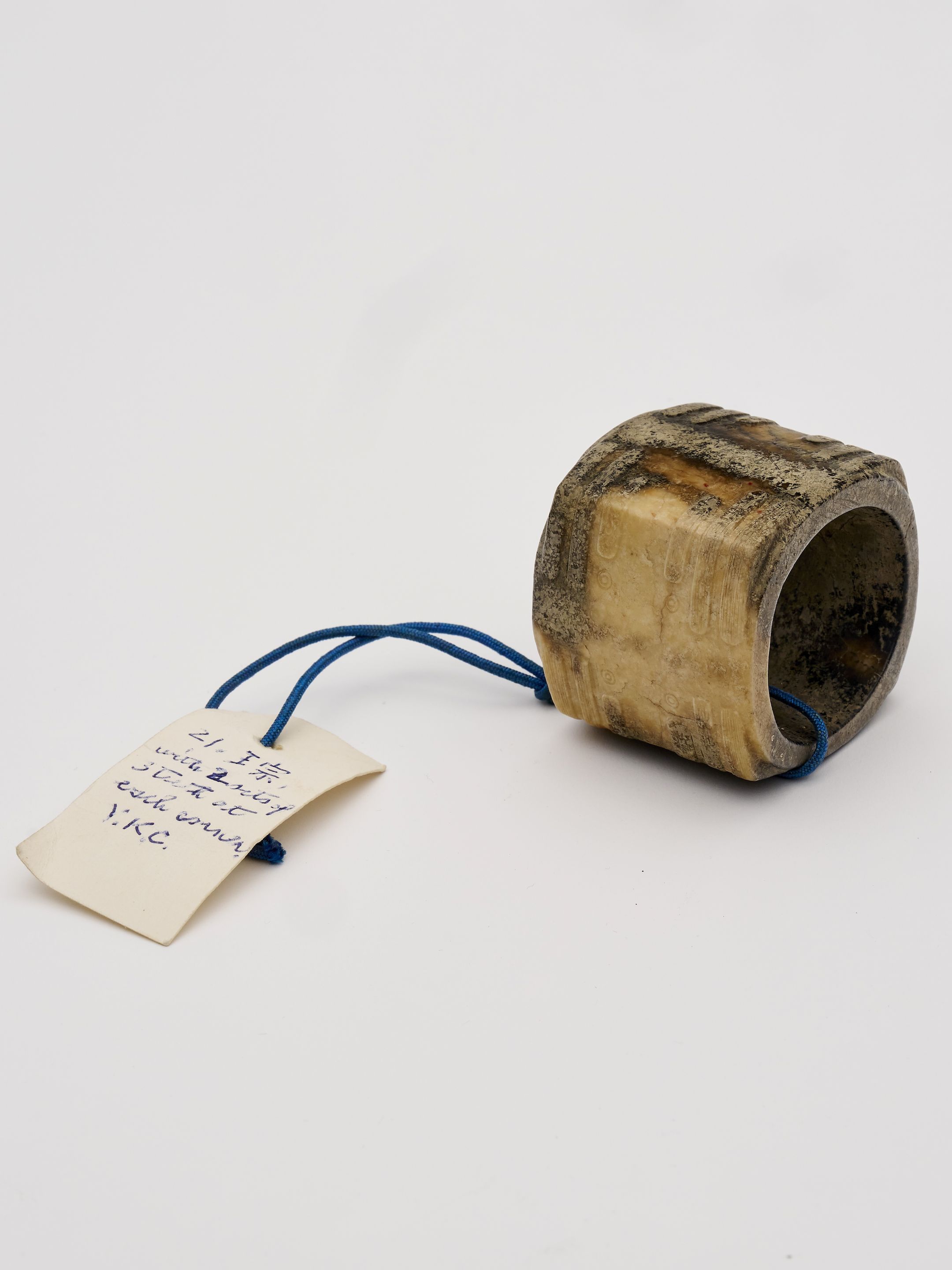 Bonhams : A jade cong Probably Neolithic/ Early Shang