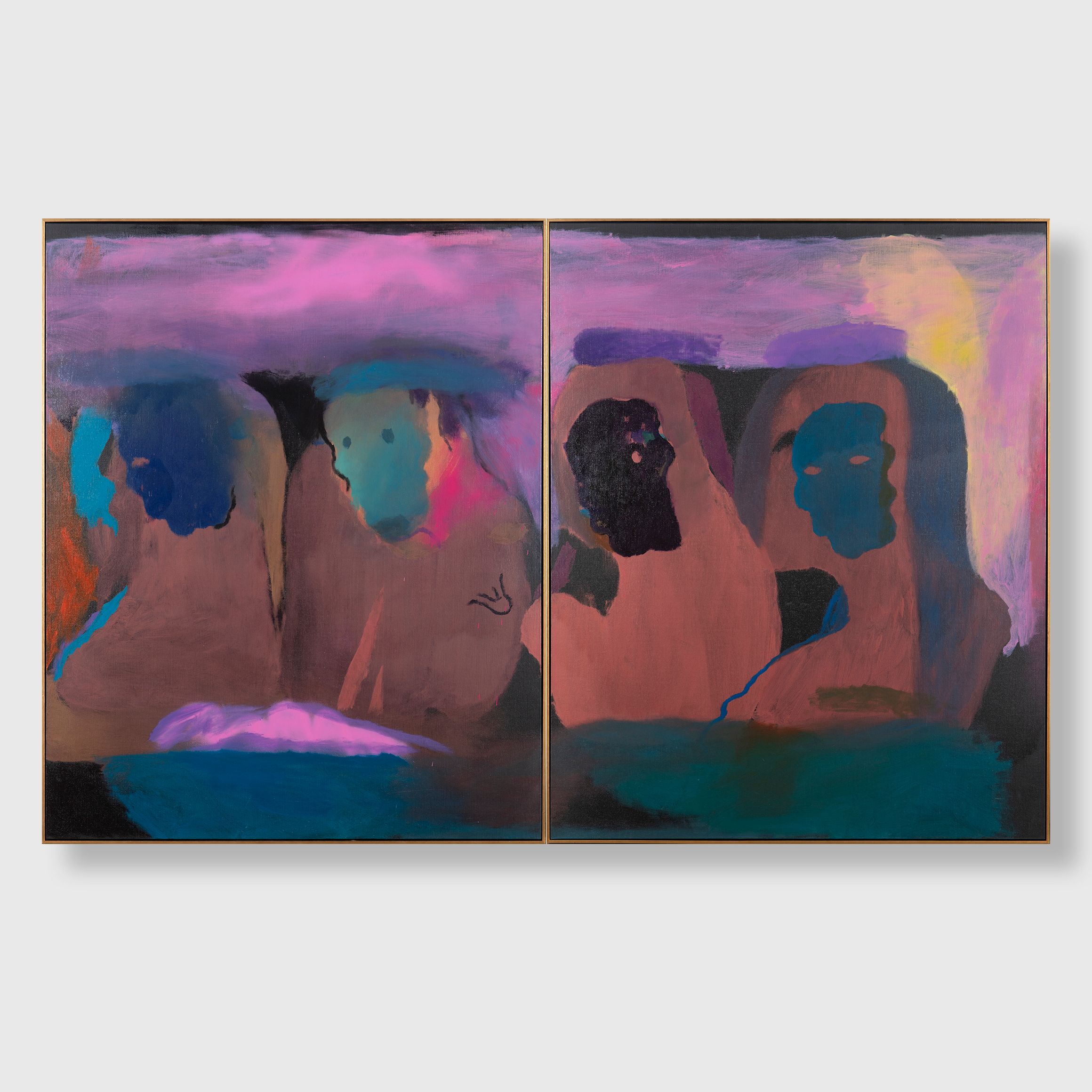 Bonhams : Rhys Lee (born 1975) Untitled (Four Masked Figures), 2007 ...